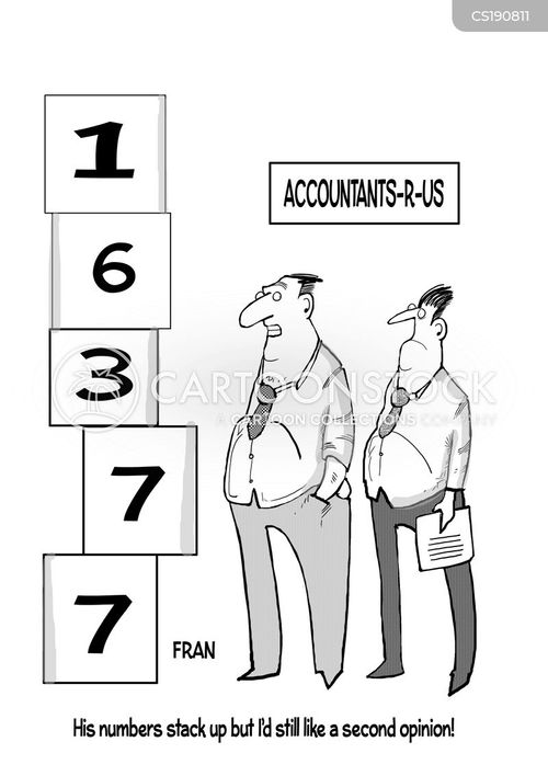 Number Crunching Cartoons and Comics - funny pictures from CartoonStock