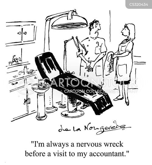 Nervous Wreck Cartoons and Comics - funny pictures from CartoonStock