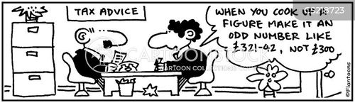 Cook The Books Cartoons and Comics - funny pictures from CartoonStock