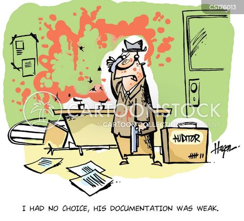 Documentation Cartoons and Comics - funny pictures from CartoonStock