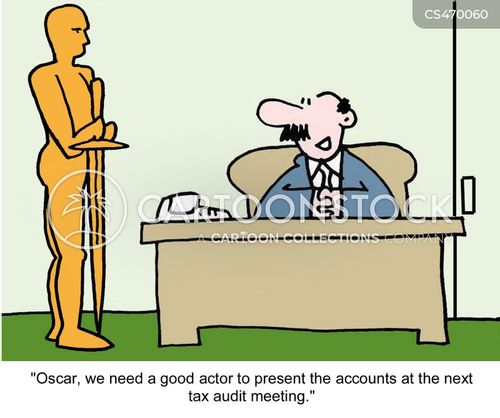 Tax Audit Meeting Cartoons and Comics - funny pictures from CartoonStock