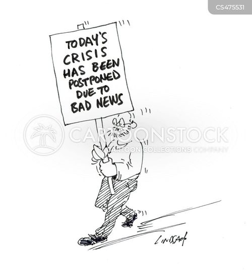 Postponed Cartoons and Comics - funny pictures from CartoonStock