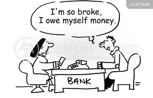 Owing Money Cartoons and Comics - funny pictures from CartoonStock