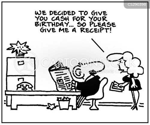 Cash Gift Cartoons and Comics - funny pictures from CartoonStock