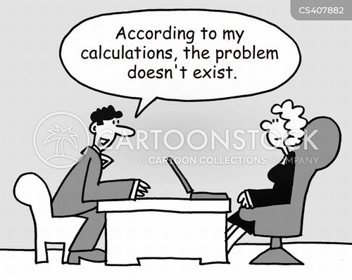 Calculation Cartoons and Comics - funny pictures from CartoonStock