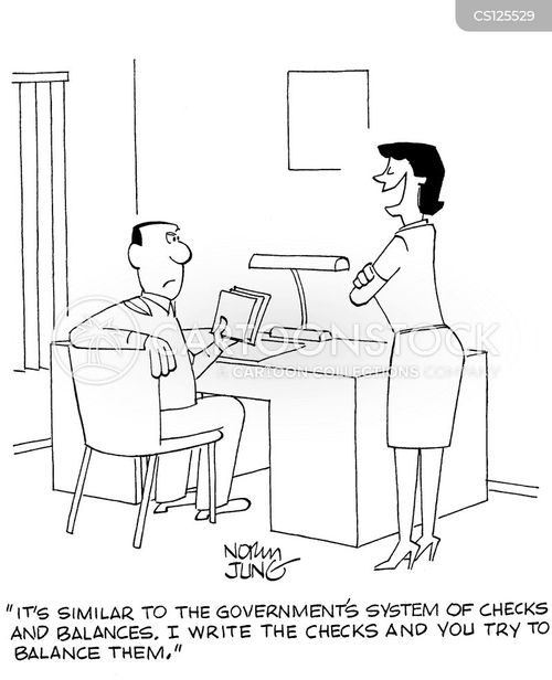 Cheque Cartoons and Comics - funny pictures from CartoonStock