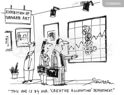 Creative Accounting Cartoons and Comics - funny pictures from CartoonStock