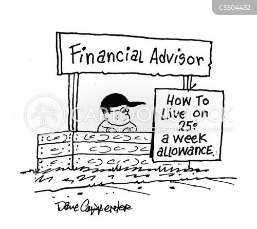Money Advice Cartoons and Comics - funny pictures from CartoonStock