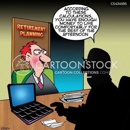 Pension Calculations Cartoons and Comics - funny pictures from CartoonStock