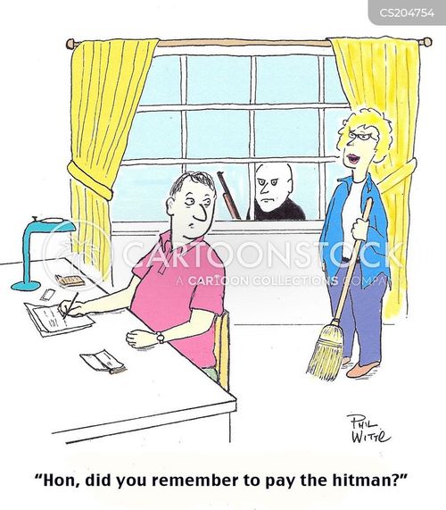 Bill Paying Cartoons and Comics - funny pictures from CartoonStock