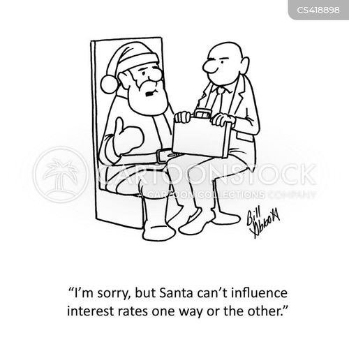 Interest Rates Cartoons and Comics - funny pictures from CartoonStock