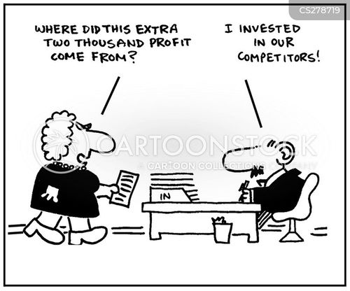 Profiteer Cartoons and Comics - funny pictures from CartoonStock