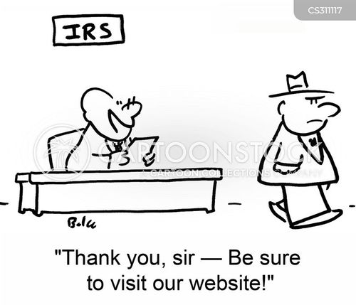 Return Audit Cartoons and Comics - funny pictures from CartoonStock