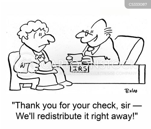 Redistribution Cartoons and Comics - funny pictures from CartoonStock