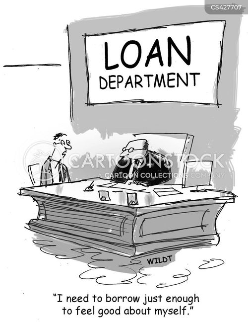 Loan Departments Cartoons and Comics - funny pictures from CartoonStock