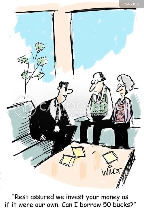 Wealth Management Cartoons and Comics - funny pictures from CartoonStock