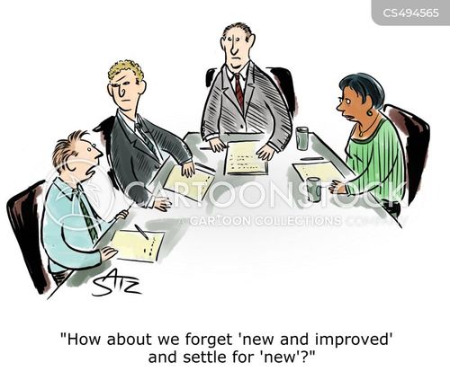 New And Improved Cartoons and Comics - funny pictures from CartoonStock