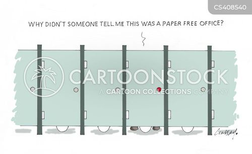 Paperless Societies Cartoons and Comics - funny pictures from CartoonStock