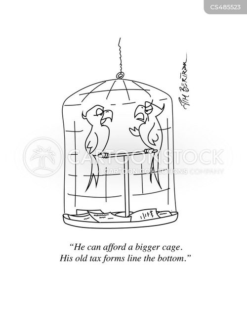 Birdcage Cartoons and Comics - funny pictures from CartoonStock