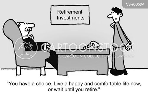 Pension Pot Cartoons and Comics - funny pictures from CartoonStock