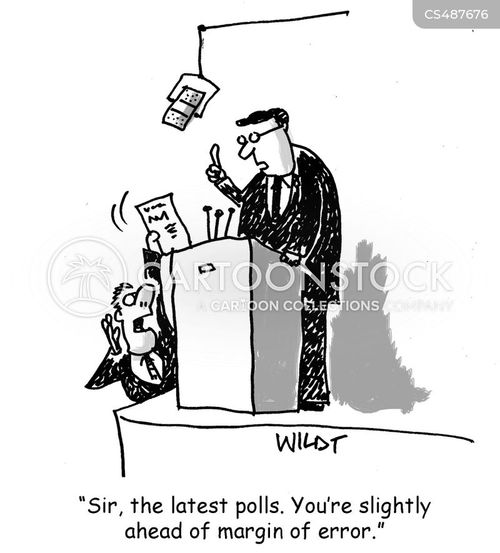 Margin Of Error Cartoons and Comics - funny pictures from CartoonStock