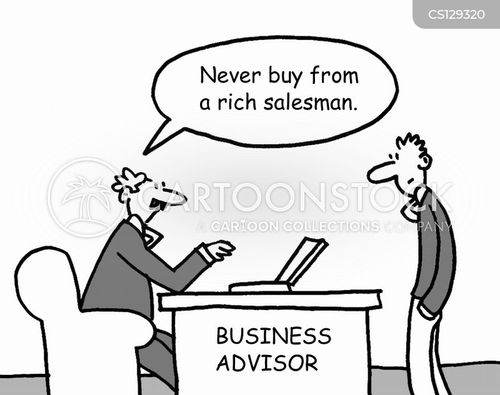 Business Advisor Cartoons and Comics - funny pictures from CartoonStock