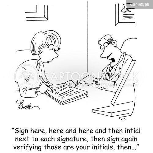 Verification Cartoons and Comics - funny pictures from CartoonStock