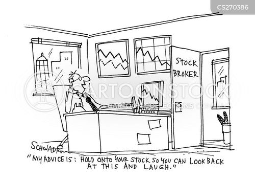 Stock Trading Cartoons and Comics - funny pictures from CartoonStock