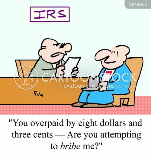Overpayment Cartoons and Comics - funny pictures from CartoonStock