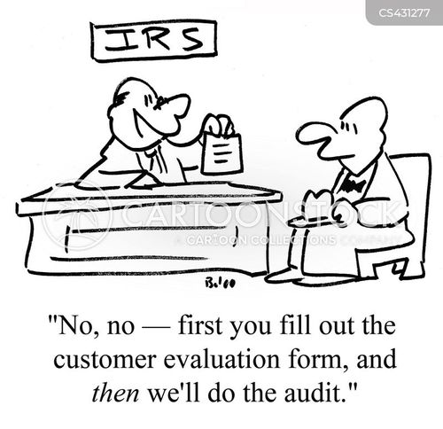 Auditting Cartoons and Comics - funny pictures from CartoonStock