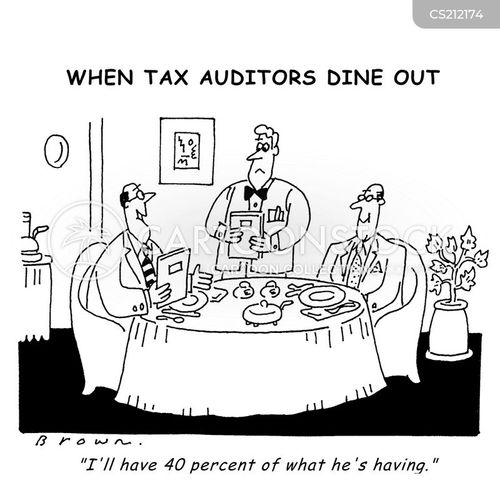 Tax Auditor Cartoons and Comics - funny pictures from CartoonStock