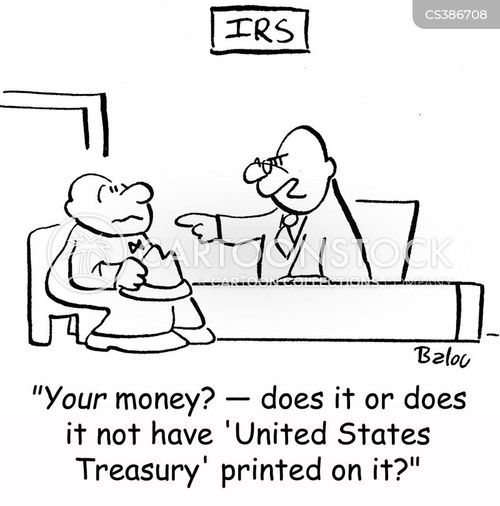 Us Treasury Cartoons and Comics - funny pictures from CartoonStock