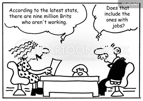 Unemployment Figures Cartoons and Comics - funny pictures from CartoonStock