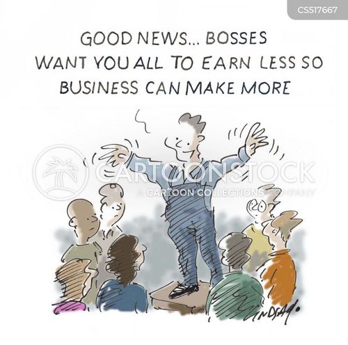 Workers Rights Cartoons and Comics - funny pictures from CartoonStock