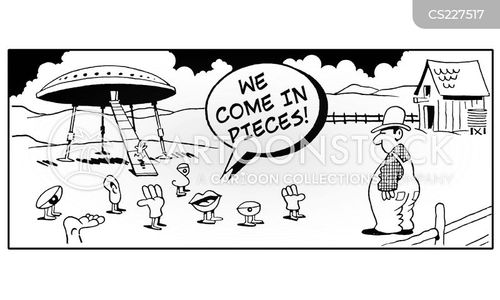 Alien Life Form Cartoons and Comics - funny pictures from CartoonStock