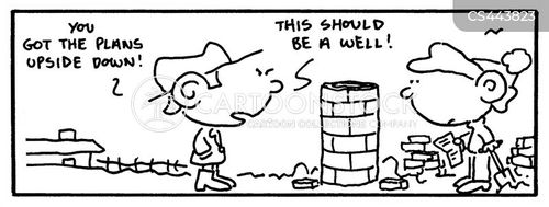Cowboy Builders Cartoons and Comics - funny pictures from CartoonStock