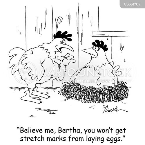 Egg Laying Cartoons and Comics - funny pictures from CartoonStock