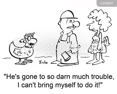 Chicken With Its Head Cut Off Cartoons and Comics - funny pictures from ...