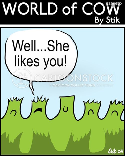 Grazing In The Grass Cartoons and Comics - funny pictures from CartoonStock
