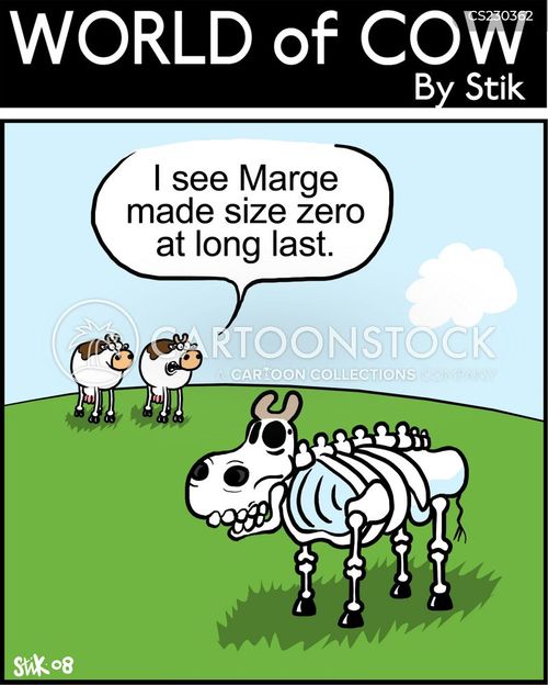Size 0 Cartoons and Comics - funny pictures from CartoonStock