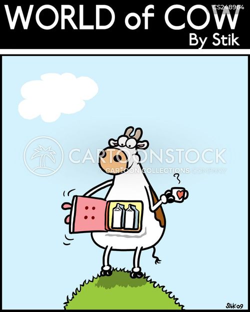 Fresh Milk Cartoons and Comics - funny pictures from CartoonStock