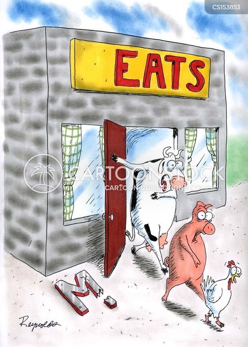 Eating Chicken Cartoons and Comics - funny pictures from CartoonStock