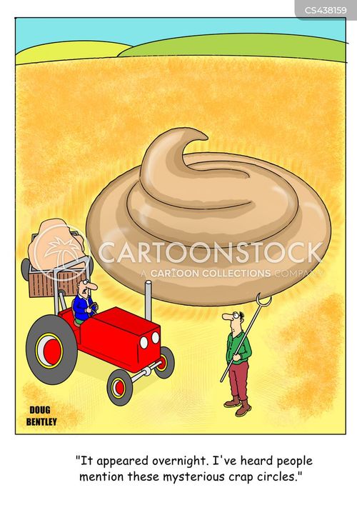 Crop Circles Cartoons and Comics - funny pictures from CartoonStock