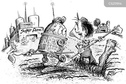 Digital Agriculture Cartoons and Comics - funny pictures from CartoonStock