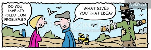 Air Pollution Cartoons and Comics - funny pictures from CartoonStock
