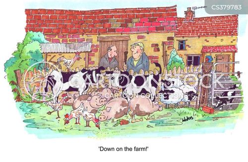 Rural Landscape Cartoons and Comics - funny pictures from CartoonStock