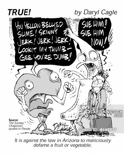 Libel Cartoons and Comics - funny pictures from CartoonStock