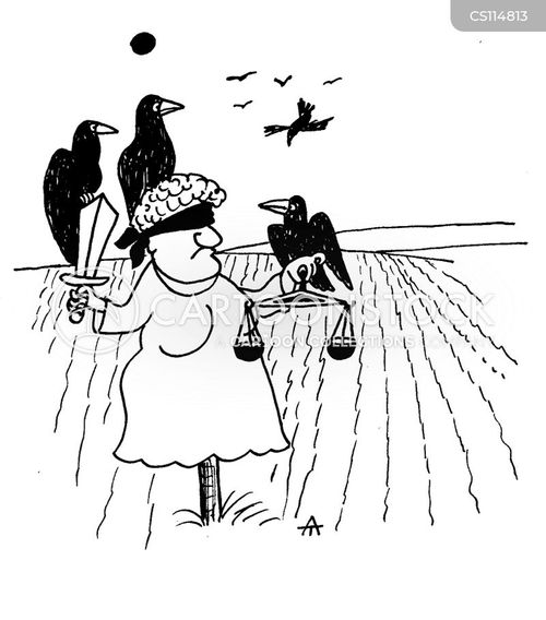 Scales Of Justice Cartoons and Comics - funny pictures from CartoonStock