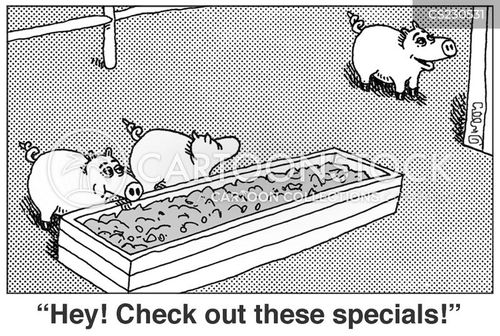 Pig Slop Cartoons and Comics - funny pictures from CartoonStock