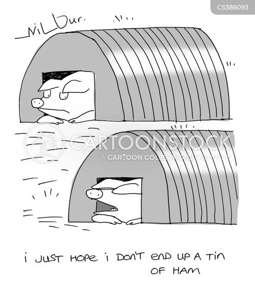 Eating Ham Cartoons and Comics - funny pictures from CartoonStock